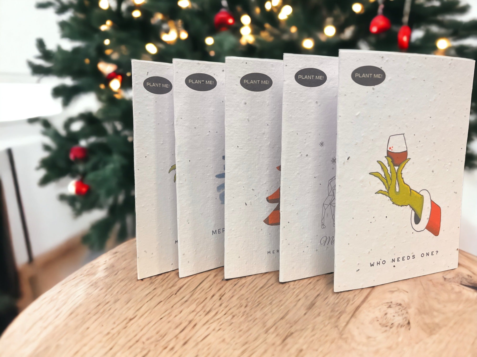 5 Card Christmas Bundle – Plantable Greetings
